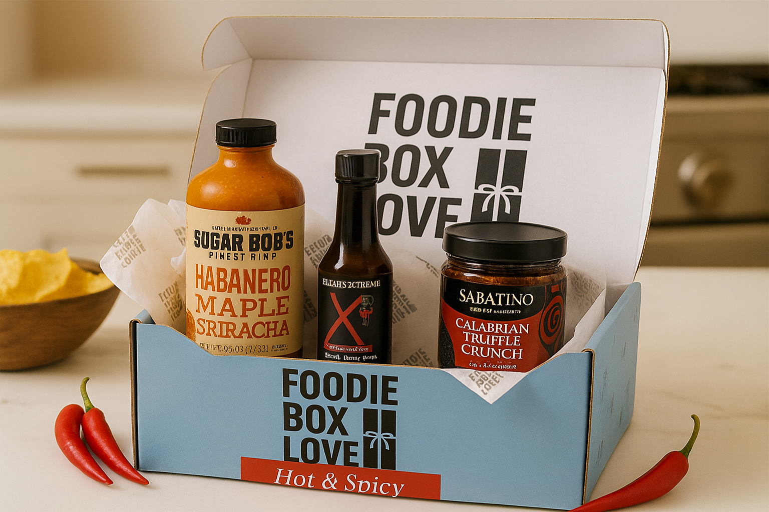 Hot & Spicy Box | November 2025 | Foodie Box Love