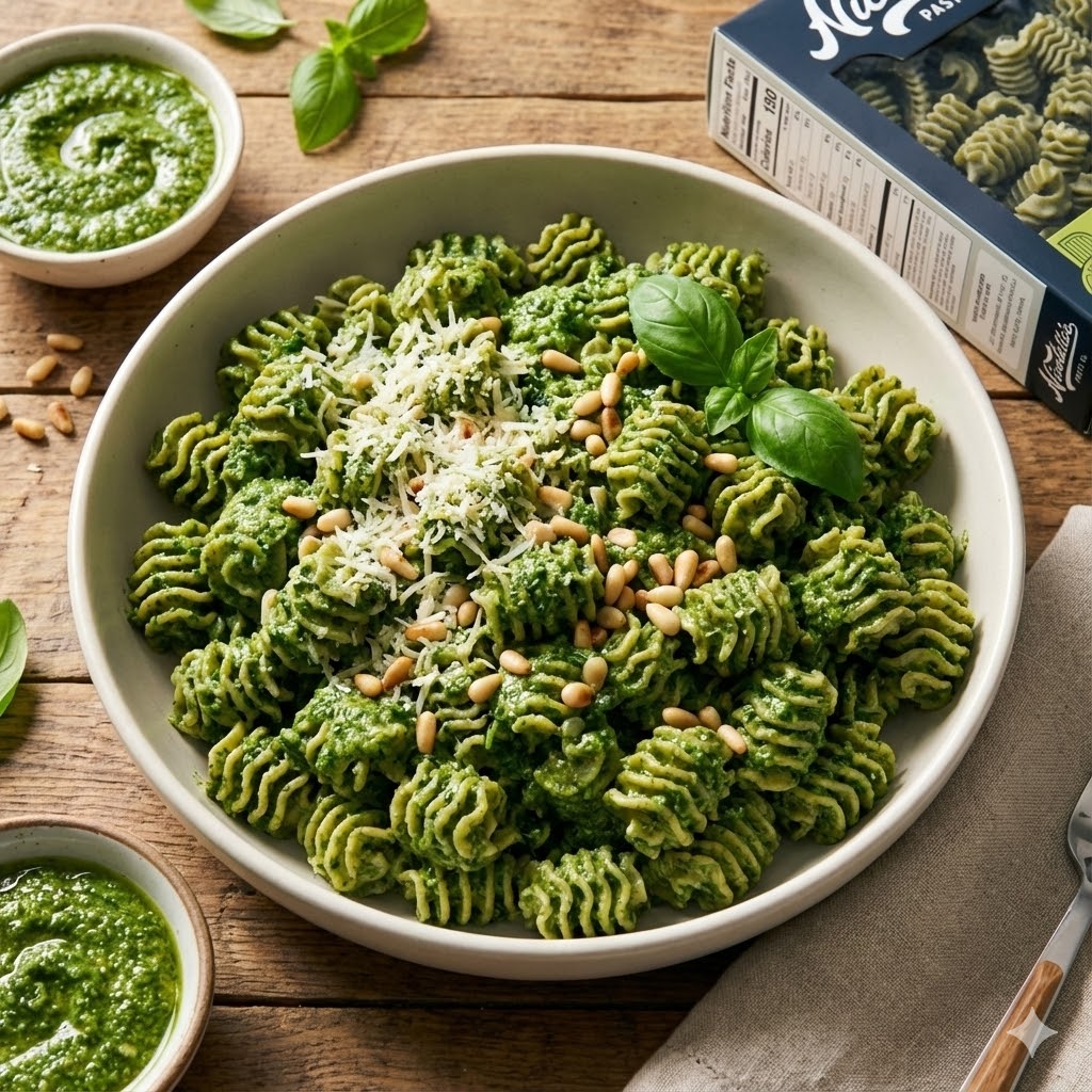 Meatless Monday: Green Goddess Kale Radiatori – Foodie Box Love